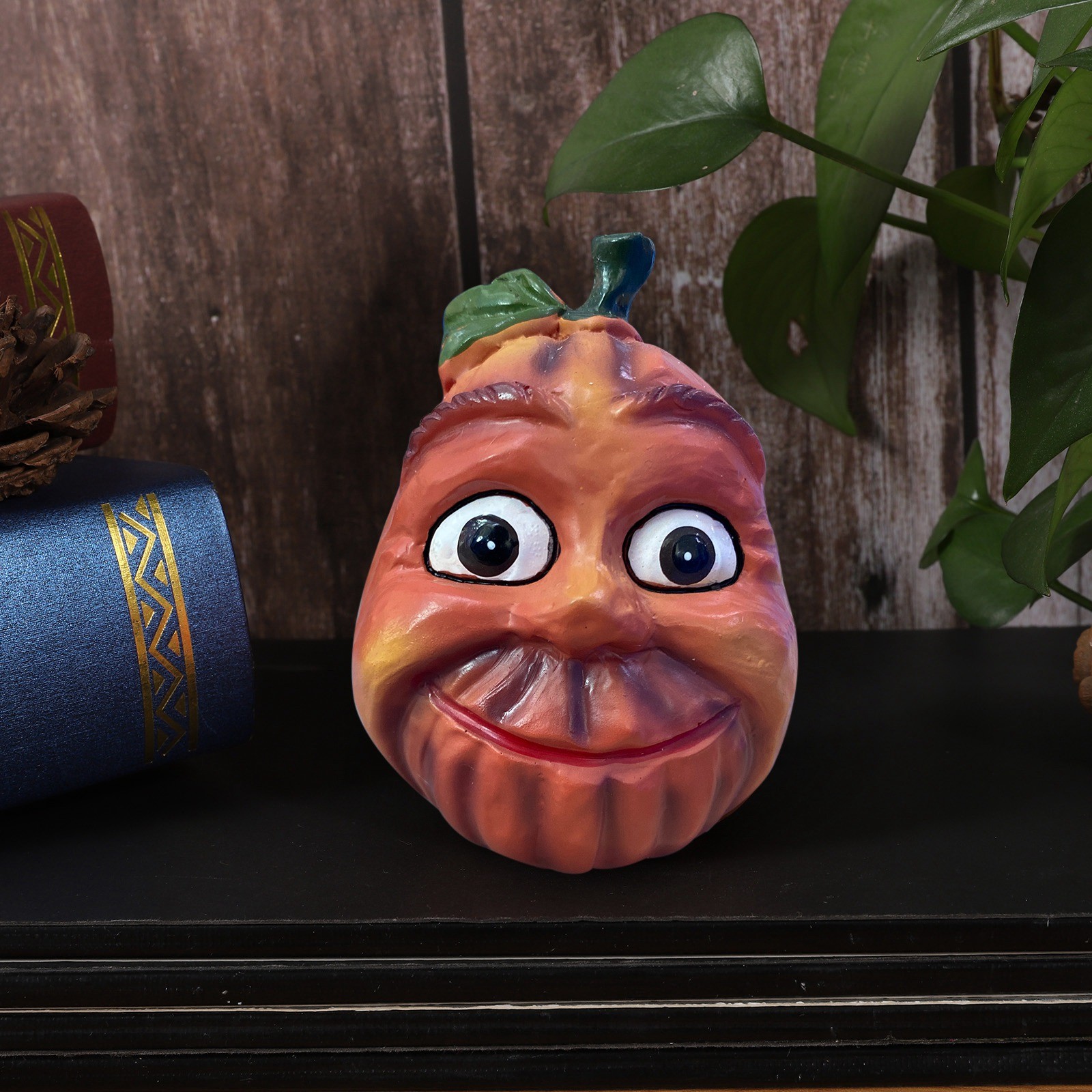 Expressive Pumpkin Halloween Pumpkin Decoration Funny Gift Ornament | eBay
